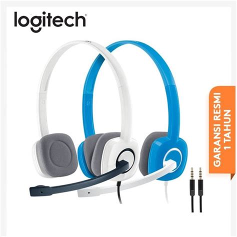 Jual Logitech Headset H Dual Jack Audio Kota Tangerang Cs New Tokopedia