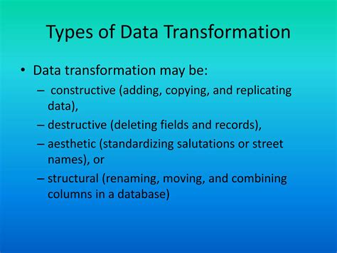 Data Warehouse 13 Data Transformation Pptx Data Warehouse 13 Data Transformation Pptx