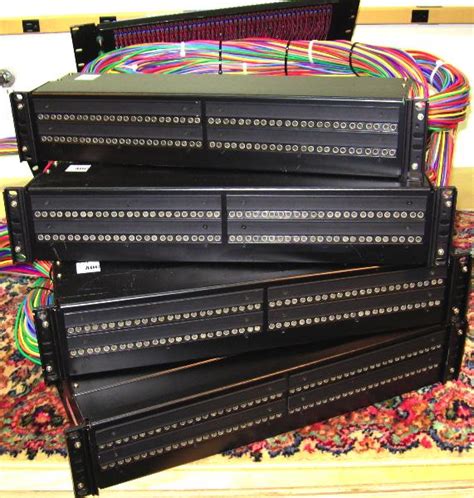 Bibb Technical Services Adc 96 Point Tt Bantam Patch Panels Bjf403 4mkii