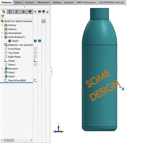 Sketch Text Convert Entities In SOLIDWORKS Workaround