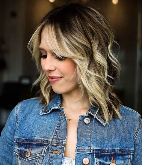 30 Face Framing Layered Hair Ideas To Rock With Curtain Bangs