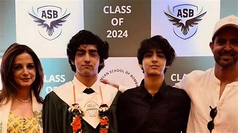 Hrithik Roshan And Sussanne Reunite To Celebrate Son Hrehaans Graduation