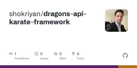 Github Shokriyan Dragons Api Karate Framework