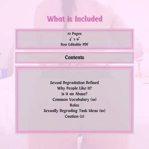 Beginners Guide To Sexual Degradation With Degradation Humiliation Task Ideas For Kinky BDSM