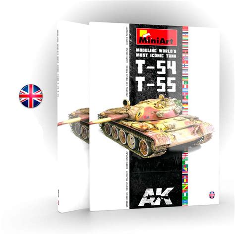 Ak Interactive Miniart T 54t 55 Modeling Worlds Most Iconic Tank Gui