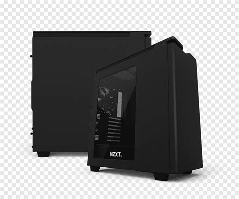 컴퓨터 케이스 및 하우징 전원 공급 장치 Microatx Mini Itx H440 Custom Pc 컴퓨터 검은 Png