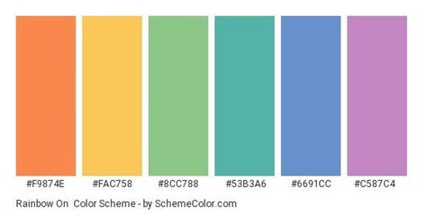 Pie Chart Color Palette