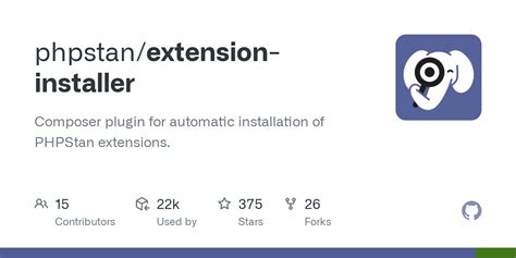 Github Phpstan Extension Installer Composer Plugin For Automatic Installation Of Phpstan