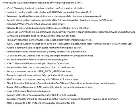 Виртуализация Вышли небольшие обновления Vmware Vcenter Server 8 0a и Vrealize Operations 8 10