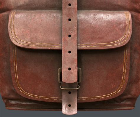 Artstation Backpack 3d Asset Game Assets