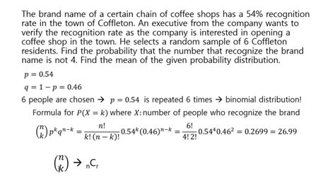 Examples Of The Binomial Distribution Formula In Real Life