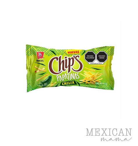 Barcel Chips Papatinas Chilix 31g Single Unit Mexican Mama
