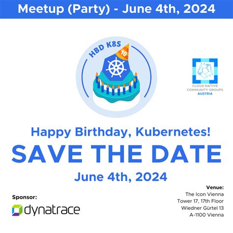See Kubertenes Birthday Party At Cncf Cloud Native Austria