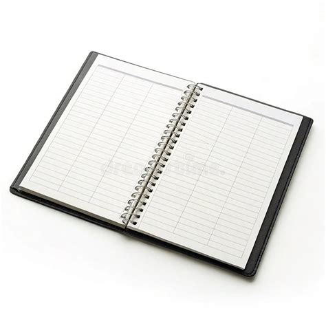 Class Attendance Register On White Background Stock Illustration