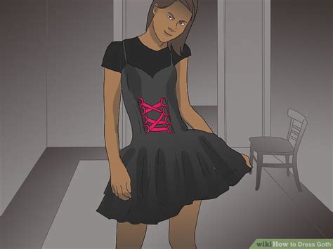 How To Dress Goth With Pictures WikiHow