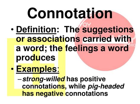 What Is Connotation Definition Examples Of This Techn