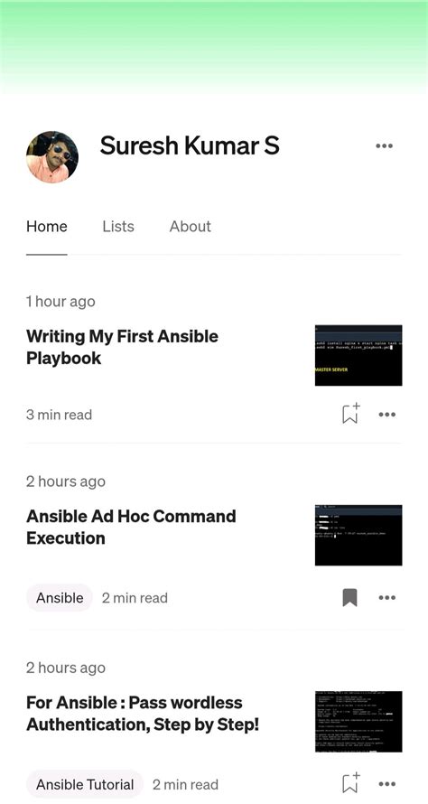Suresh Kumar S On Linkedin Devops Ansible Devops Ansible Sshauthentication Adhoccommands