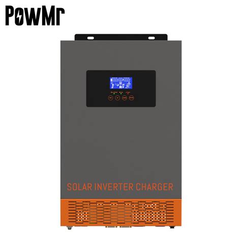 Powmr 3500w Hybrid Solar Off Grid Inverter 24v Pure Sine Wave 35kw