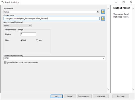 Focal Statistics Coordinate Shift Page 2 Esri Community