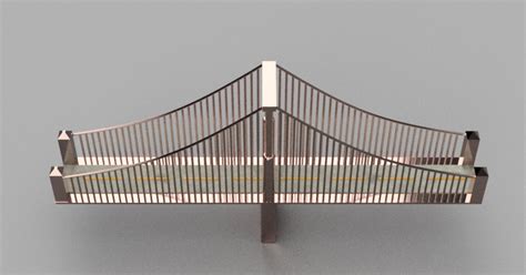 Suspension Bridge Autodesk Community Gallery