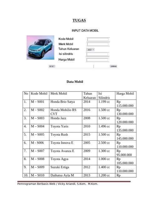 Tugas Sk Pemrograman Basis Web Agustus 2024 Pdf