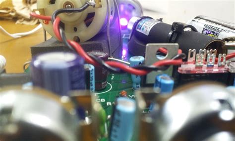 Through The Variable Resistors Onto The Final Mirror For My Laser Light