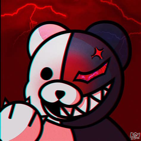 Monokuma Danganronpa And 1 More Drawn By Springy Danbooru