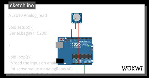 Lab10 Analogread Wokwi Esp32 Stm32 Arduino Simulator