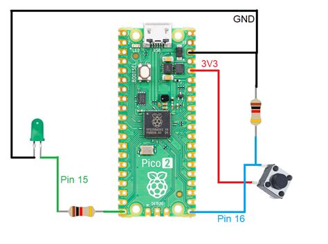 Algorithm To Led Blink With Micropython Fritzenlab Electronics