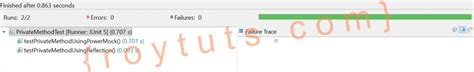 How To Test Private Methods Using Junit 5 Roy Tutorials
