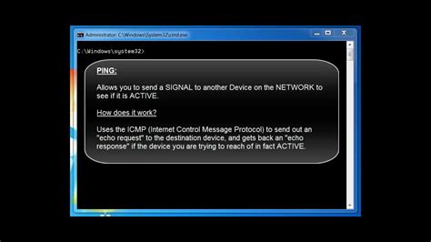 Network Troubleshooting Using Ping Tracert Ipconfig Nslookup Commands Youtube