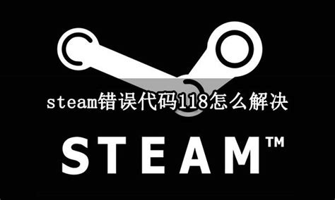 Steam错误代码118怎么解决 Steam错误代码解决方法 哔哩哔哩
