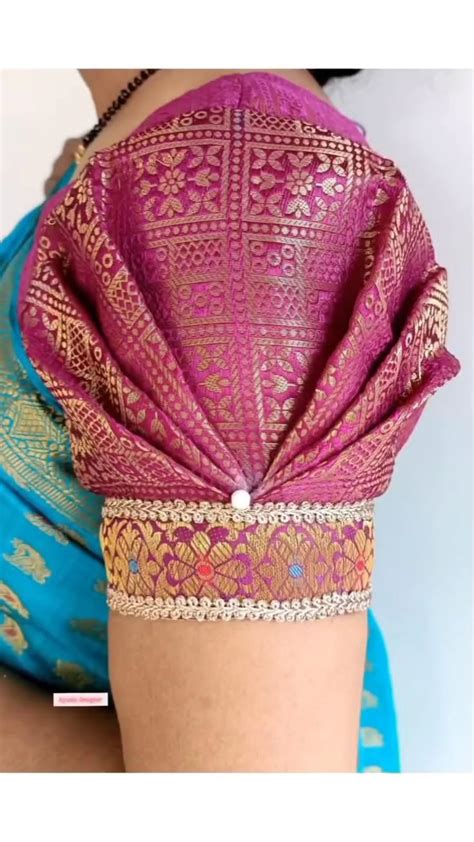 Blouse Sleeve Stitching Stitching Sleeve Design For Blouse In 2025 Blouse Sleeve Stitching Stitching Sleeve Design For Blouse In 2025
