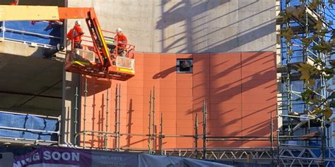 Frontek Porcelain Cladding In Unitised Systems — Frontek