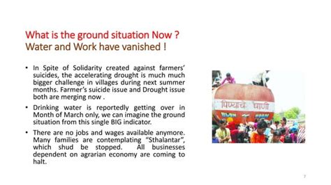 Harsha S Leadership Campaign Against Drought PPT