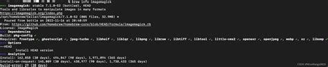 软件配置 Win Mac M1 Imagemagick 的安装mac Imagemagick Csdn博客