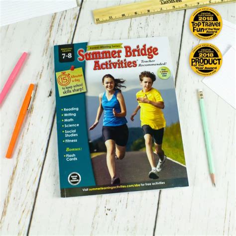 Summer Bridge Activities Grades 7 8 Bridging Grades Seventh To
