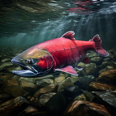 Premium Ai Image Sockeyesalmon