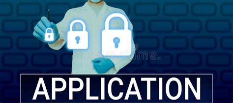 Sign Displaying Application Business Showcase An Order For Something Formal And Usually Written