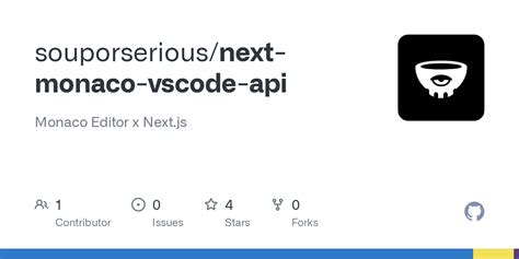 GitHub Souporserious Next Monaco Vscode Api Monaco Editor X Next Js