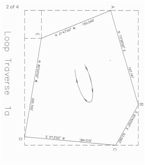Solved Basic Surveying Using A Traverse