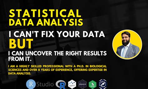 Perform Statistical Data Analysis Using R Programming And Rstudio By