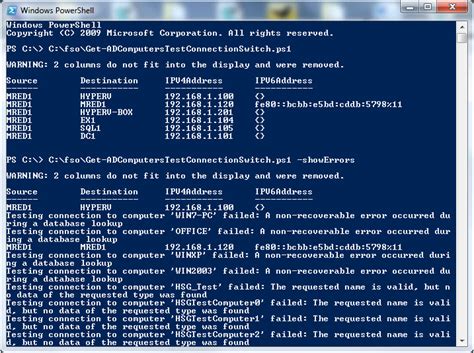 Query Active Directory And Ping Each Computer In The Domain By Using PowerShell Scripting Blog