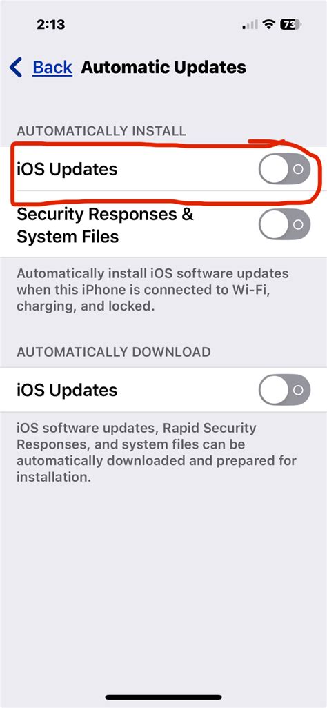 How To Stop Iphone From Auto Updating To Ios 26