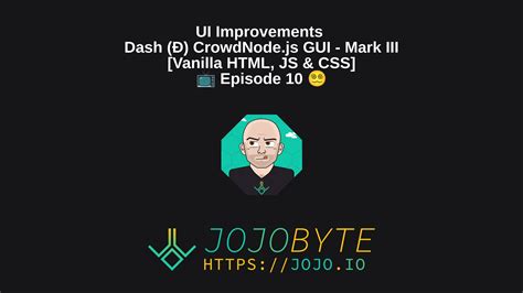 Ui Improvements Dash Ð Crowdnodejs Gui Mark Iii Vanilla Html