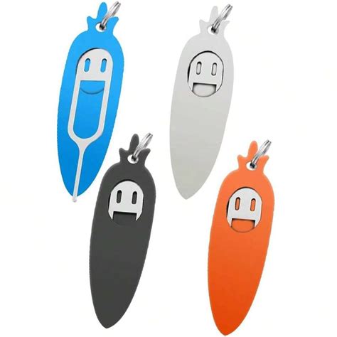 1pc Radish Shape Anti Lost Card Needle Sim Card Removal Tool Phone Chip Remover Sim Card Tray