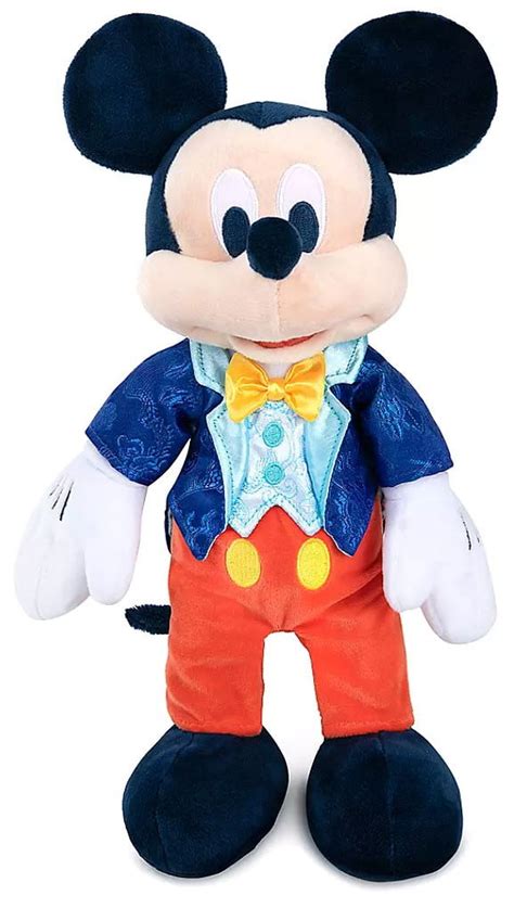 Disney Disneyland 65th Anniversary Mickey Mouse Small Plush New With