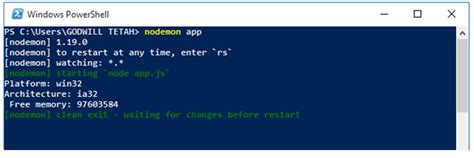 nodemon third party module