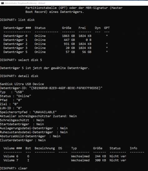 Alle Partitionen Auf Einem Usb Stick Oder Sd Karte Löschen
