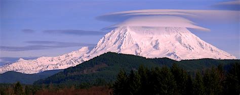 Mount Rainier Volcano Map